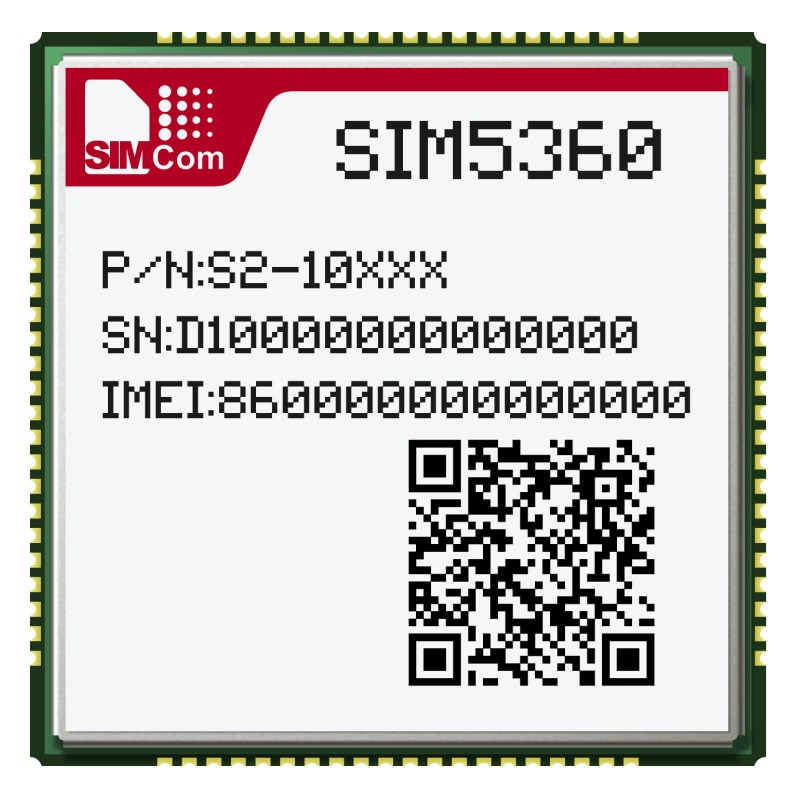 SIM5360E SIMCOM - Dual-Band HSDPA/WCDMA and Quad-band GSM/GPRS module 3.4/4.2V - LCC | DENA