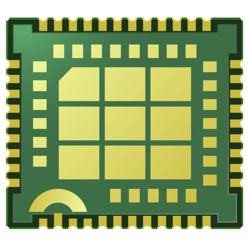 SIM868 SIMCOM - Quad-band GSM/GPRS + GNSS module 3.4/4.4V - LCC | DENA